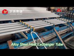 A213 T5 Alloy Steel Heat Exchanger Tube For Super Heater And Industrial Furnace