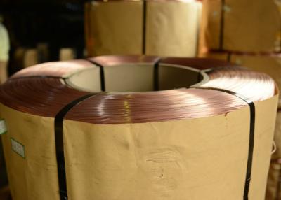 China 0.78mm  - 1.50mm Bright Tyre Bead Wire  , Copper coated Steel Wire for sale