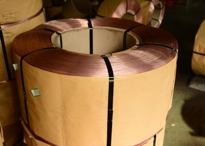 China Flexible Duct Tyre Bead Wire with Bronze Coated , high tensile steel wire for sale