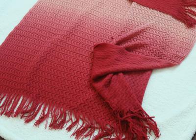 China Comfortable Knitted Wool Blanket OEM / ODM Accepted 58 / 60