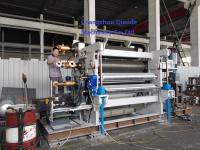 China Y Type Three Roller Fabric Calender Machine 480×2020 | 150m/min Speed | Automatic Operation for sale
