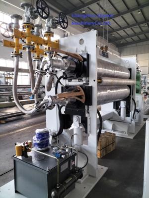 Cina 420×2020mm Nonwoven Fabric CE Two Roll Calender Machine in vendita