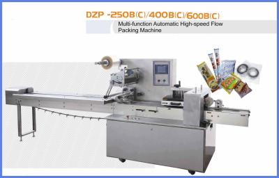 Cina La macchina imballatrice di flusso automatico del certificato del CE per i prodotti alimentari/fa attenzione a duro in vendita