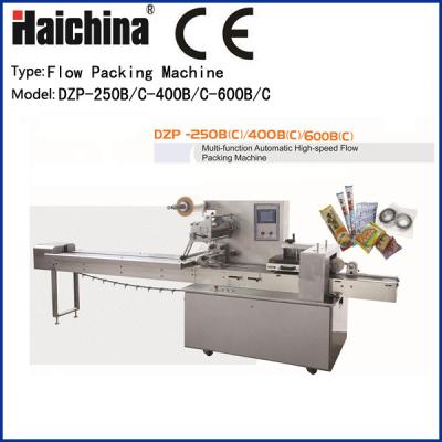 Cina Le impacchettatrici dell'alimento di DZP 250C appoggiano la macchina avvolgitrice per il biscotto in vendita