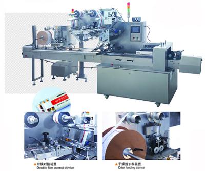 Cina Macchina automatica multifunzionale del pacchetto di flusso con controllo a doppia frequenza di Inerter in vendita