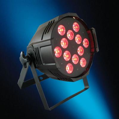 China Yilong lighting competitive price 12PCS RGABWUV 6in1 aluminum stage wedding party led par64 for sale