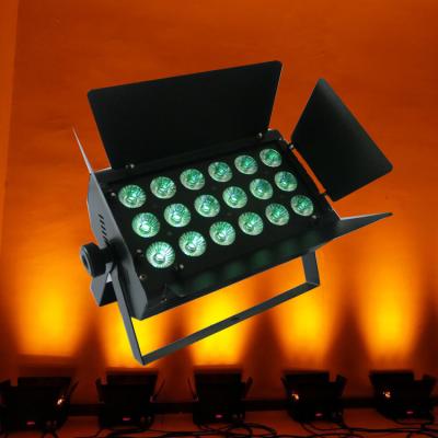 China high brightness 5in1 RGABW 18pcs dmx led par,high power led par64,wedding party light,dj lights for sale