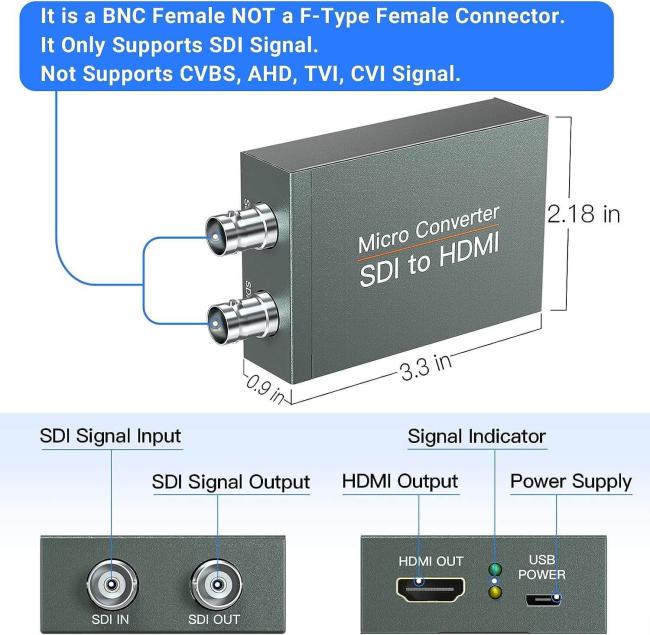 SDI to HDMI+SDI Converter Image 2