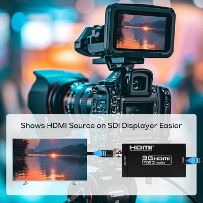 China LN-S009-4K Professional 4K HDMI To 12G-SDI Converter  With Audio Handling for sale