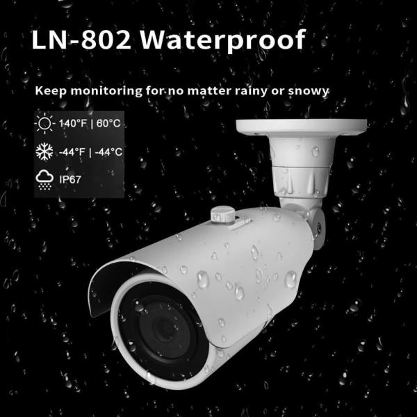 Quality LN-332 5 Megapixel Security Camera 1/2.9" Sony CMOS, 1440P, WDR, 3D-DNR, IP67 for sale