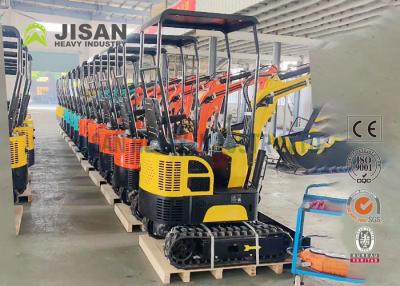 China Garden Use 1ton Mini Crawler Excavator Digger Machine Track Parts for sale
