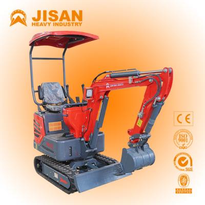 China 940Kg Max Home Use Mini Excavator Motor Cylinder Power Building Engine Cool Bagger for sale