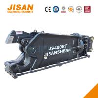 China JS400RT Excavator Metal Shears With 663 Mm Opening For Versatile Cutting Needs for sale