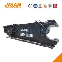 China JS400RT Excavator Metal Shears With 663 Mm Opening For Versatile Cutting Needs for sale