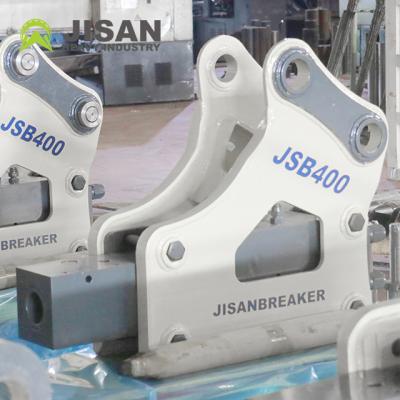 China Best Mini Excavator Skid Steer Backhoe Loader Chisel 68mm Hydraulic Side Top Silent Box Rock Concrete Cement Breaker Hammer for Earthmoving Backhoe Jcb-3cx 3dx for sale