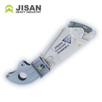 China Steel Blade Stump Scrap Metal Shears Attachment For Cutting Iron Material for sale