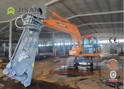 China 6-50T Excavator Attachment Rotary Hydraulic Scrap Shear Construction Machinery Parts for sale