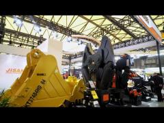 Bauma China 2024 jisan During the second day of the trade show.