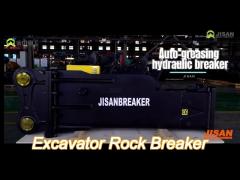 3254mm 2 Chisel Hydraulic Concrete Breaker For Excavator