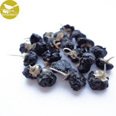 China Natural Anthocyanin Wild Organic Black Wolfberry, BIO natural black goji berry from factory for sale