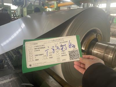 China AISI 410 Stainless Steel Coil Cold Rolled 2B Annealed Sheet SS Strip for sale