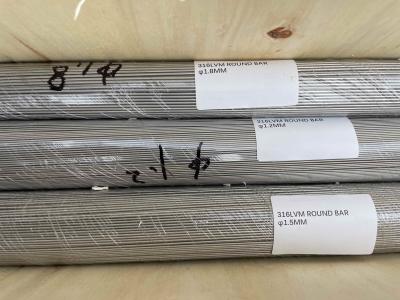 Cina ASTM F138 316LVM Barra rotonda in acciaio inossidabile H9 in vendita