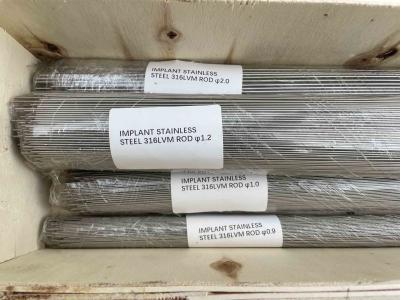 China Stainless Rod 316LVM ASTM F138 Bar And Wire 316LVM UNS S31673 for sale