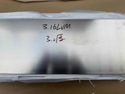 China Medical Grade Material 316LVM Stainless Steel Plate F139 SS Wire F138 for sale