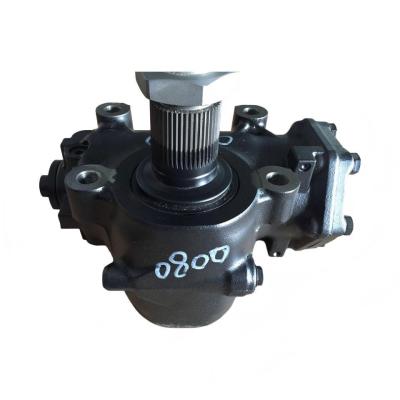 China Low Vibration Recirculating Ball Steering Box DZ9114470080 Black Anti-Corrosion Coated Power Steering Gear For Long Haul Trucks for sale