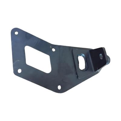 China Original Shaanxi Heavy Truck gear shift lever bracket DZ95259240126 thick stamped steel shifting support plate for sale