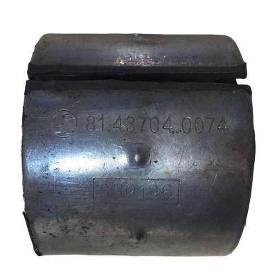 China Easy-install double-cut suspension bush 81.43704.0074 integrated outer steel shell shock absorber bushing for sale