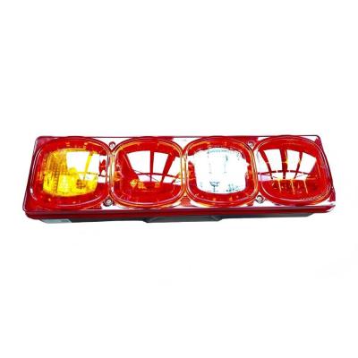 China DZ95189811211 Left Combination Tail Light Assembly Truck Rear Brake Turn Signal Reverse Parking Lamp Integrated Taillight Fit For Shacman Heavy Truck Body Lighting Replacement Spare Parts for sale