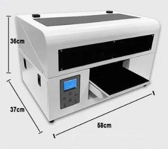 China XP600 Printhead A4 Digital Flatbed UV Printer Direct To Phone Case Metal Bottle Printer for sale