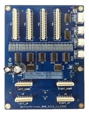 China Jogo da placa principal de Parts 4720 da impressora do assoalho da parede único para a impressora solvente do eco da cabeça de impressão W5113 à venda