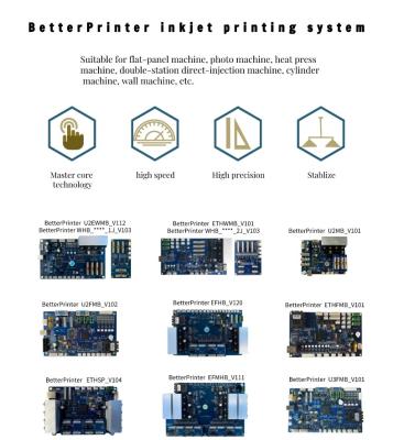 Cina Parti della stampante Ethernet Port 3200 Inkjet Board Kit per il trasferimento termico tessile Ellipse Digital Heat Press Filming in vendita