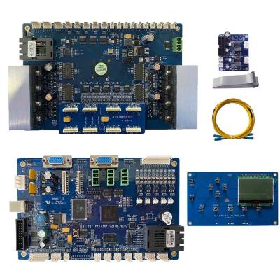 China Inkjet board 2 Head i3200 Printhead Board kit For advertising photo printing UV flat panel textile printer board for sale