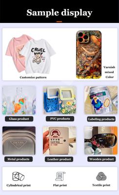 Cina Stampa a getto d'inchiostro TX800 T-shirt a testa singola A3 Macchina di stampa digitale diretta in vendita