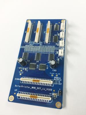China Placa de cabeça de impressora de cabeça única DX7 industrial de baixo custo Placa de jato de tinta à venda