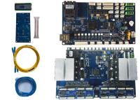 China Inkjet printer control system 4720 inkjet board network interface for white ink pyrography printer for sale