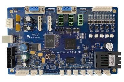 China DX5 dubbele Hoofd UV Flatbed Inkjet-Printer Control Board Te koop