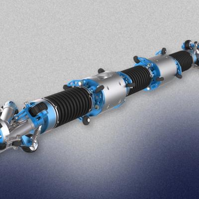 China 400mm Pipe Crawler Robot Multi Function 7 Module Suite Sonar Profiling 3D Laser Scanner for sale