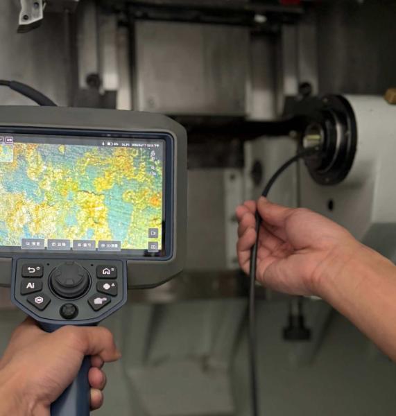 Quality Crude Carrier Cargo Tank Industrial Endoscope Internal Corrosion Wastage Inspection Camera for sale
