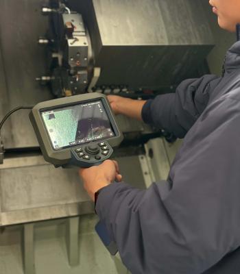 China Cell Manifold Blockage HD Industrial Endoscope Micro Probe 2.4mm Inspection System for sale