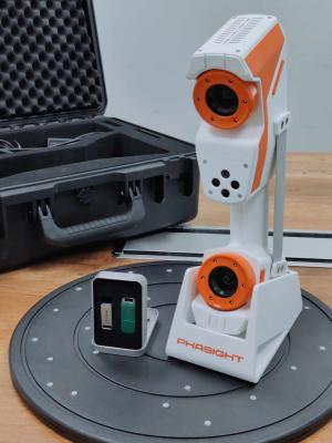 China Phasight Fast-Energy Field Handheld 3D Scanner 50 Blue Laser Lines 7.0M Points/s 0.032mm for sale