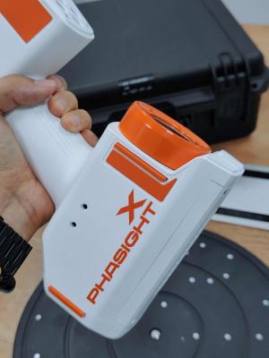 China Phasight X1-PIPE Handheld 3D Scanner 86 Blue Laser Lines 0.020mm for Petrochemical Pipe Internal Corrosion Mapping for sale