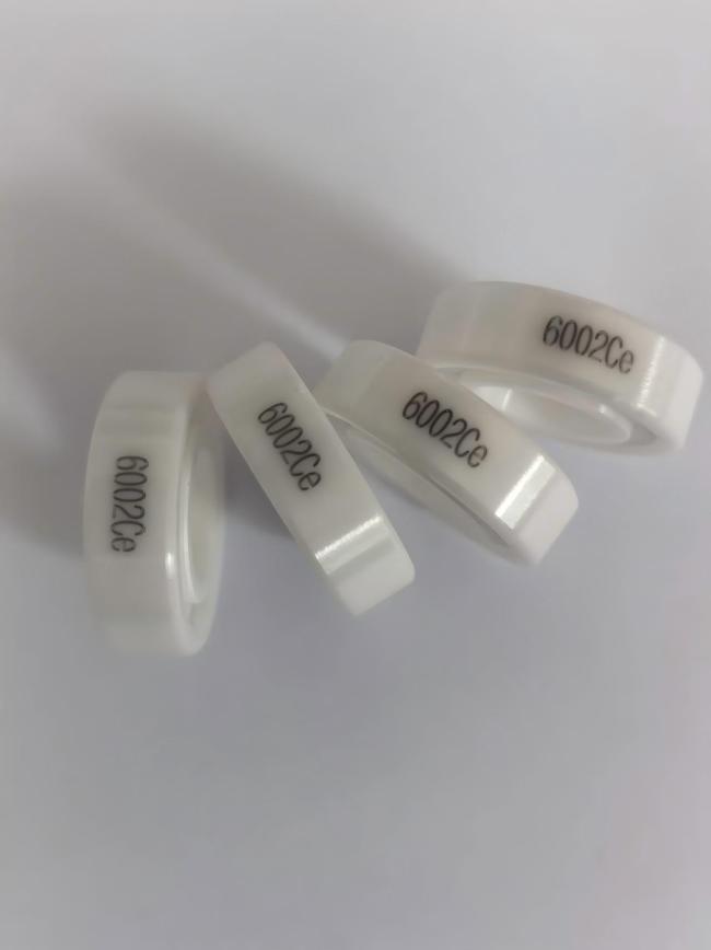 6002CE Zirconium Oxide Ceramic Bearing - Front View