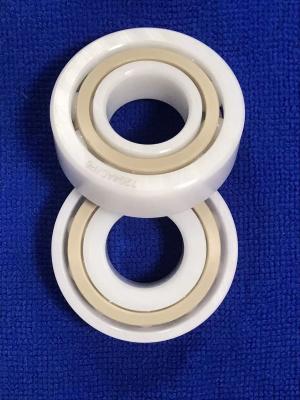 중국 7204ce Zro2 세라믹 볼 베어링 +PEEK 케이지 세라믹 각도 접촉 베어링 고온 저항 P6/ABEC3 판매용