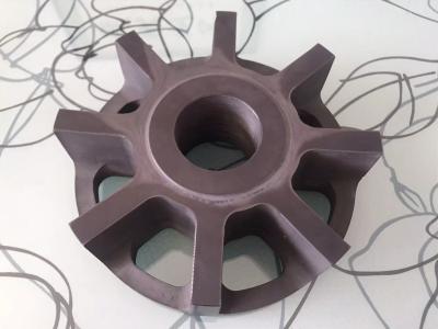 China High Temperature Degassing Rotor Oem Machined Parts Silicon Carbide Ssic Ceramic for sale