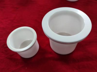 China Customized Advanced Structual Ceramic Zirconia ZrO2 Ceramic Containment Shells Used For Magnetic Drive Pumps for sale