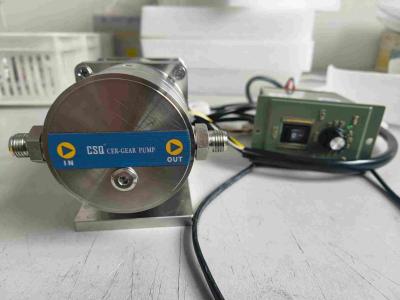 China Miniature Electric Full Ceramic Gear Pump for High Precision Liquid Transport for sale